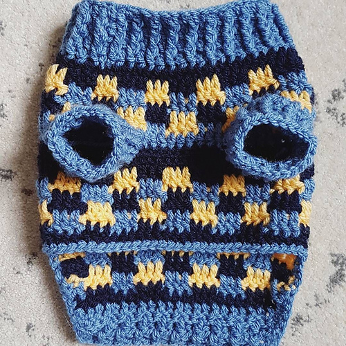 Ravelry: Regal Dog Jumper pattern by Sharon Murphy