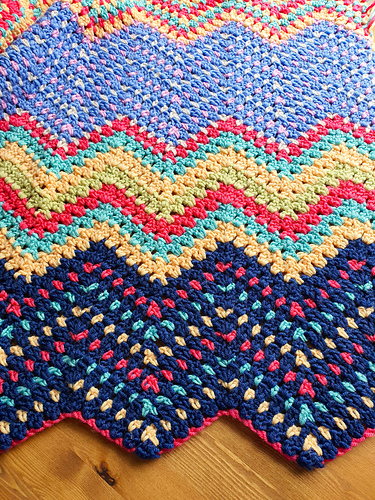 Ravelry: Ripple Block Stitch pattern by Sharon Murphy