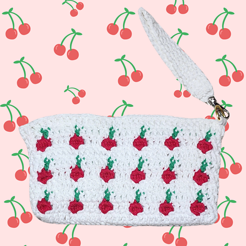 Ravelry: Cherry Wristlet pattern by Lisa Ferrel