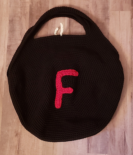Ravelry: F-Bomb Bowling Ball Bag pattern by Lisa Ferrel