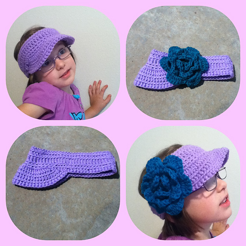 Ravelry: Golf Visor pattern by Danyel Pink for Oombawka Design Crochet