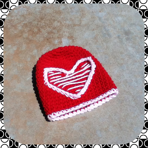 Ravelry: Heart Beanie pattern by Kristi Simpson
