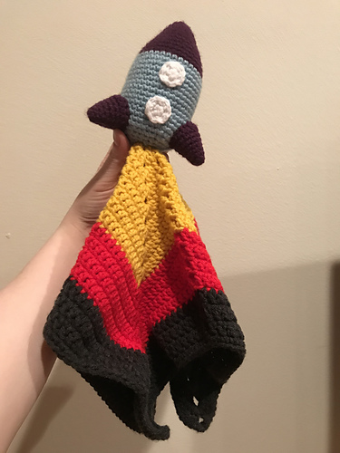 Ravelry: Rocket Lovey pattern by Natalya Birina