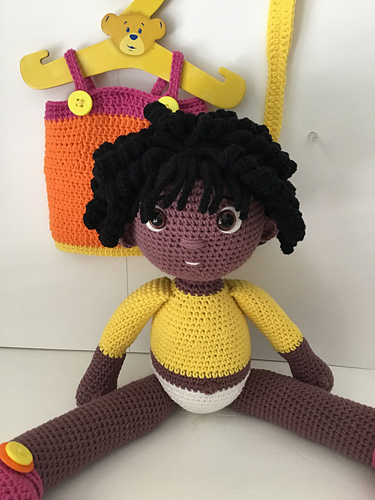Ravelry: Girl power Aisha doll pattern by Aniqua Wilkerson