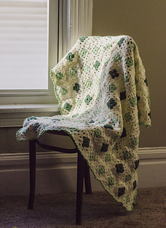 Ravelry: Lucky Clover Blanket pattern by Anna Wagner