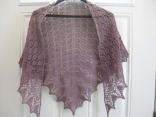 Ravelry: myrnacapurna's Swallowtail Lace Shawl