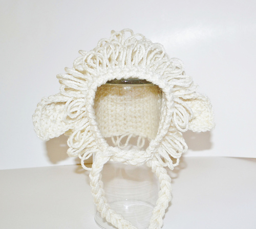 Ravelry: Lamb / Sheep Bonnet pattern by Sweet Potato 3