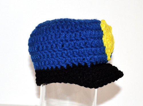 Ravelry: Policeman Cap / Police Hat pattern by Sweet Potato 3