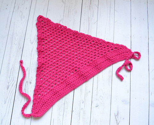 Ravelry: Simple Bandana pattern by Sweet Potato 3