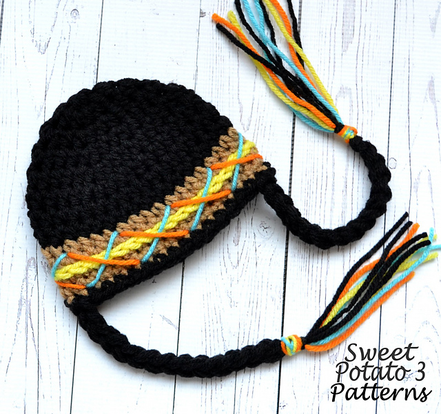 Ravelry: Indian Hat pattern by Sweet Potato 3