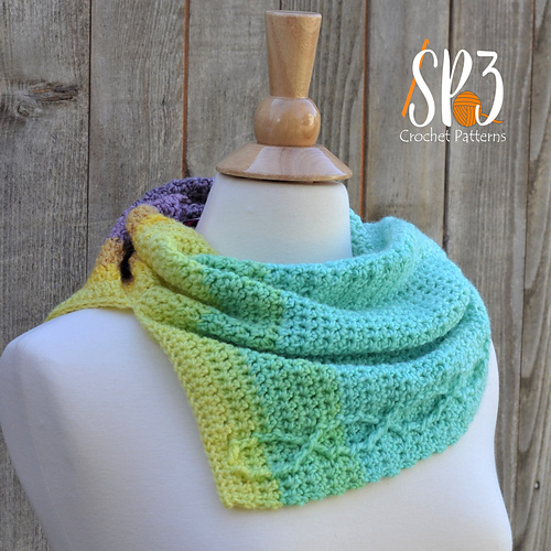 Ravelry: Corner Cable Drape Cowl pattern by Sweet Potato 3