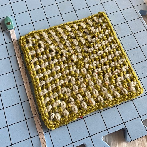 Ravelry: Striped Linen Square pattern by Sweet Potato 3