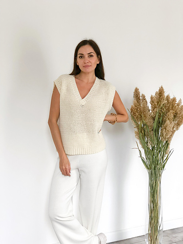 Ravelry: Marcel Vest pattern by Nadegda Osipova