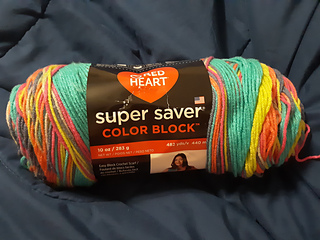 Ravelry: Red Heart Super Saver Color Block