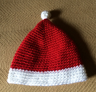 Ravelry: nanapatlee's Infant Santa Hat