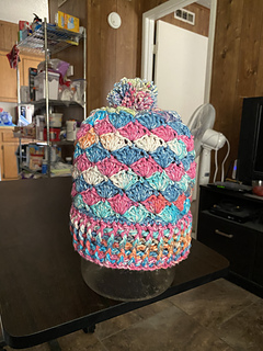 Ravelry: nanapatlee's Shell Stitch Basic Hat