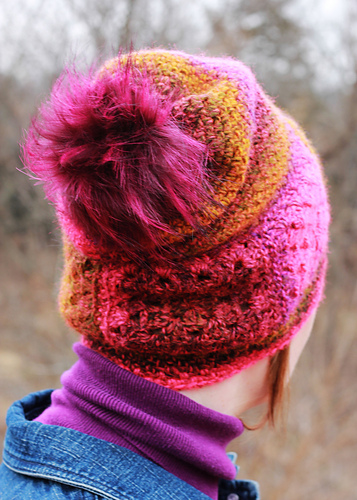 Ravelry: Ferris Wheel Boho Granny Square Hat pattern by Tonya Bush
