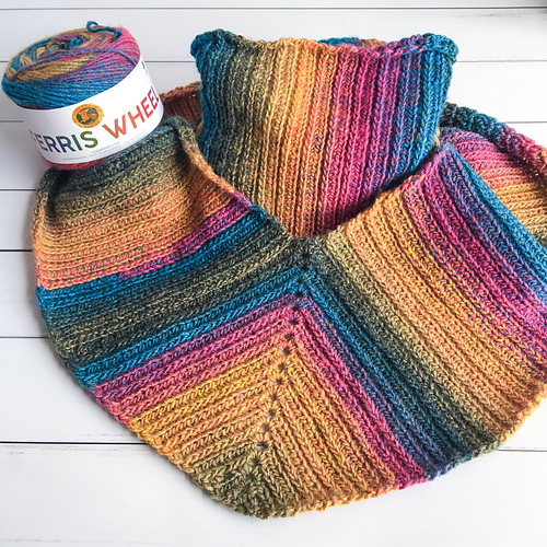 Ravelry: Uptown Brioche Infinity Scarf pattern by Tonya Bush