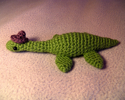Ravelry: Nessie the Loch Ness Monster pattern by Katherine Dubsky