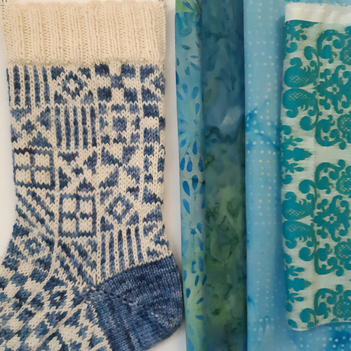 Ravelry: Cosy Quilt Socks pattern by Natalie Sheldon