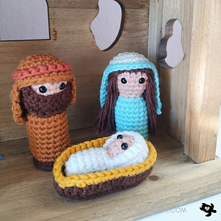 Ravelry: Mary Nativity pattern by Natalina Craft