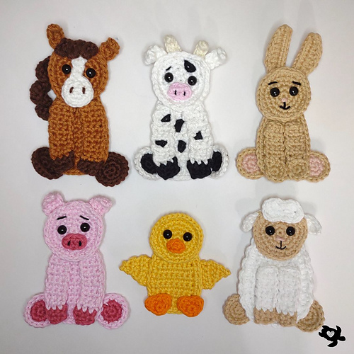 Ravelry: Sheep applique pattern by Natalina Craft