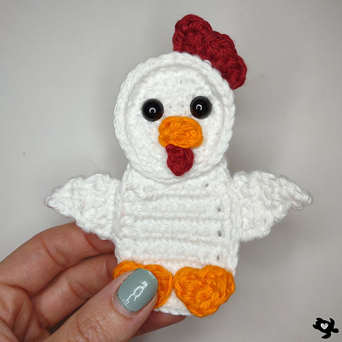 Ravelry: Hen applique pattern by Natalina Craft