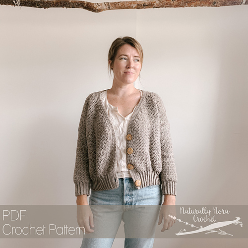 Ravelry: The Herbaceous Cardigan pattern by Naturally Nora