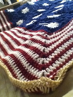 Ravelry: Unique American Flag pattern by Heather Schulle