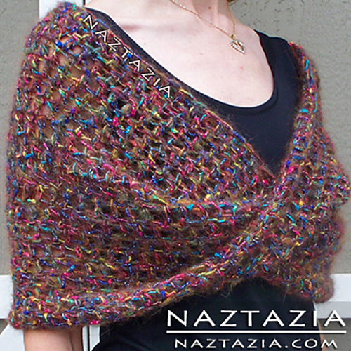 Ravelry: Mobius Shawl Wrap pattern by Naztazia