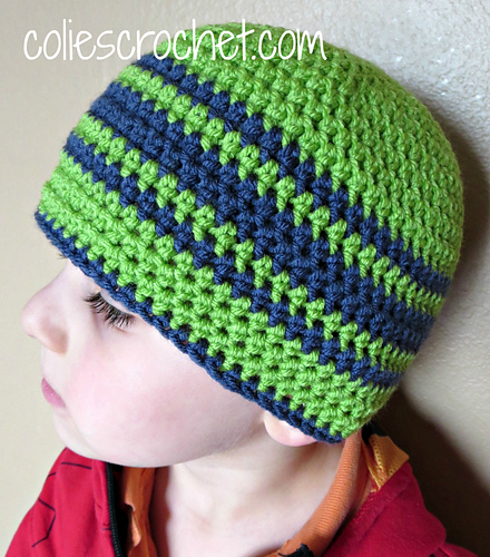 Ravelry: Basic Striped Beanie pattern by Nicole Bencker