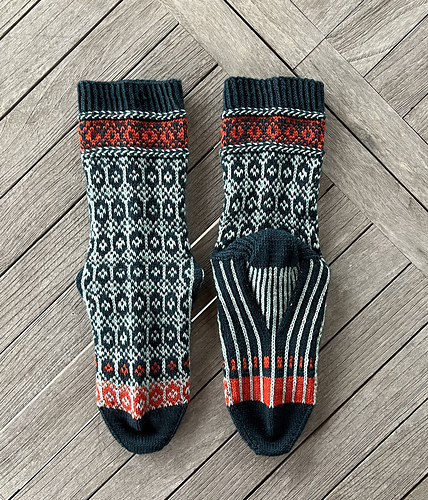 Ravelry: Rhaenyra Socks pattern by KnittyMelissa