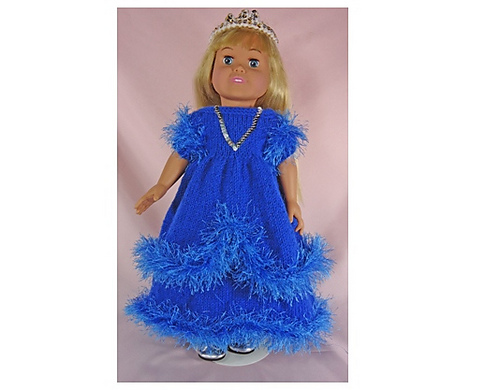 Ravelry: Winter Princess Dress for 18-Inch Dolls pattern by Frugal ...