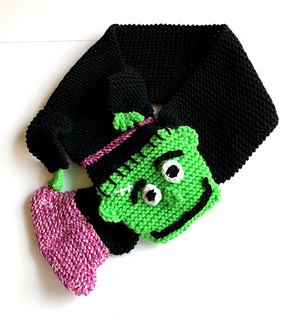 Ravelry: Monster Scarf pattern by Frugal Knitting Haus