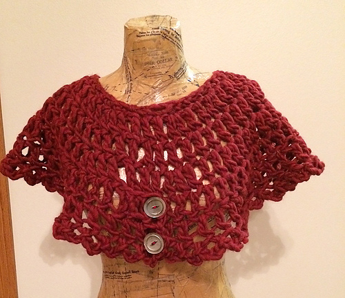 Ravelry: Button-Flap Cape pattern by Patricia Colloton-Walsh