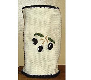 Ravelry: Tuscan Olive Blender Cover pattern by Vicki Moore