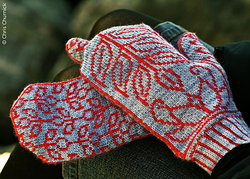Ravelry: Lotus Leaf Mittens pattern by Elli Stubenrauch