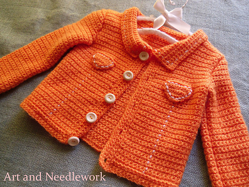 Ravelry: Mini Jean Jacket pattern by Cal Patch