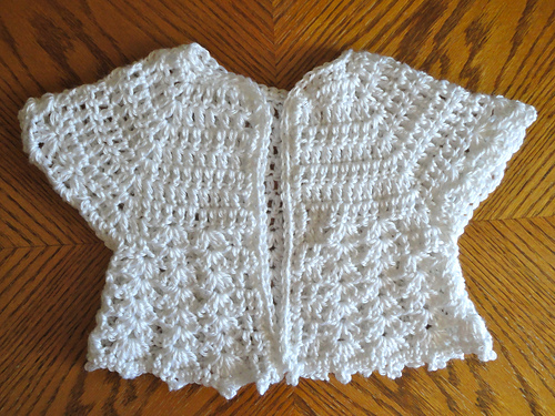 Ravelry: Little Girl's Shell Vest pattern by Suzetta Williams