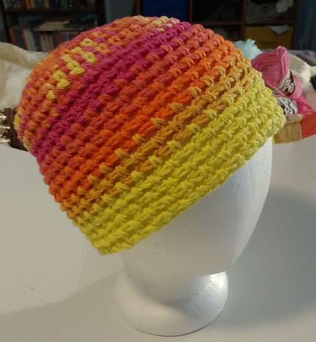 Ravelry: Chemo Beanie In Continuous Spiral pattern by Dee Ann H