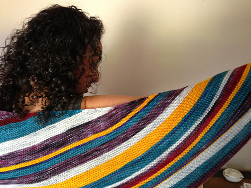 Ravelry: Spatial Distortion: Swoop pattern by Kim McBrien Evans