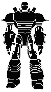 Ravelry: Large robot knitting chart pattern by aestrella Pitman