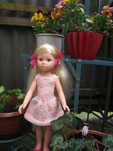 Ravelry: Sweet Summer Dress for 13-inch Dolls pattern by Janice Helge