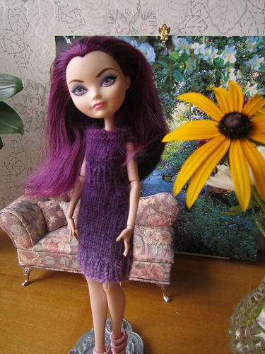 Ravelry: Ribbing dress for Monster high doll pattern by Sultana Vafeiadou