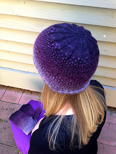 Ravelry: Purple Rain Hat pattern by Dawn Cottone