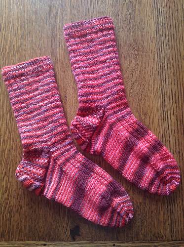 Ravelry: Just Plain Socks pattern by Talena Winters