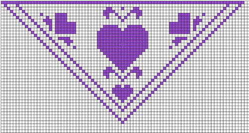Ravelry: Heart Prayer Shawl pattern by Vanessa Barger