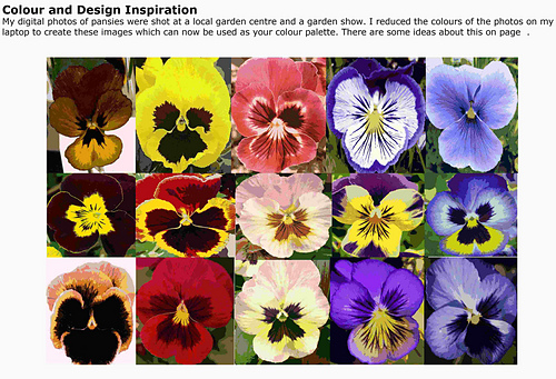 Ravelry: My Pansies pattern by Barbara Lawler
