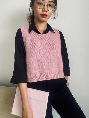 Ravelry: Boxy vest pattern by Ngo Quynh