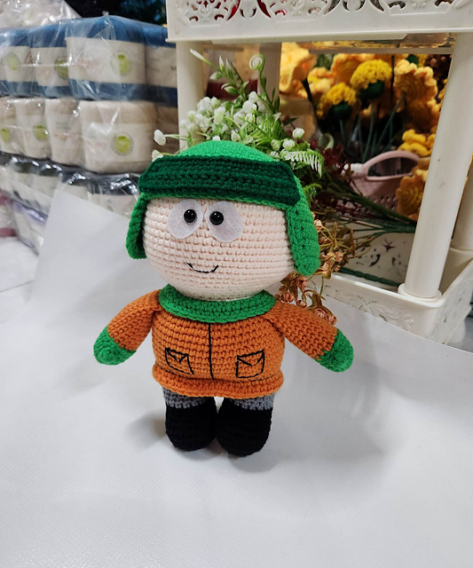 Ravelry: Cartman from South Park pattern by Ha Nguyen